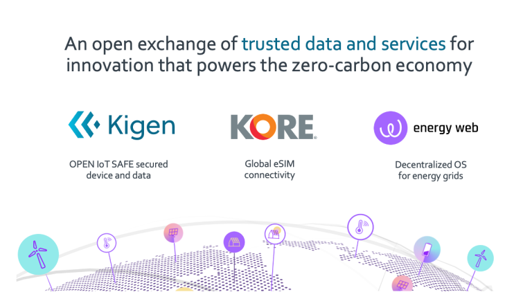 eSIM secure solution for IoT smart energy grid Kigen