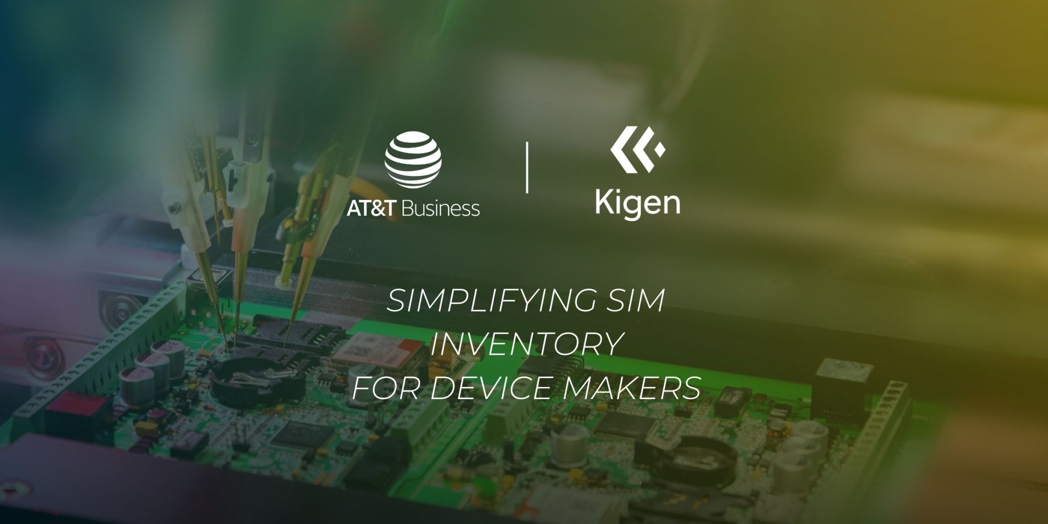 Kigen - Kigen pioneers transfer of ownership for AT&T IoT customers.