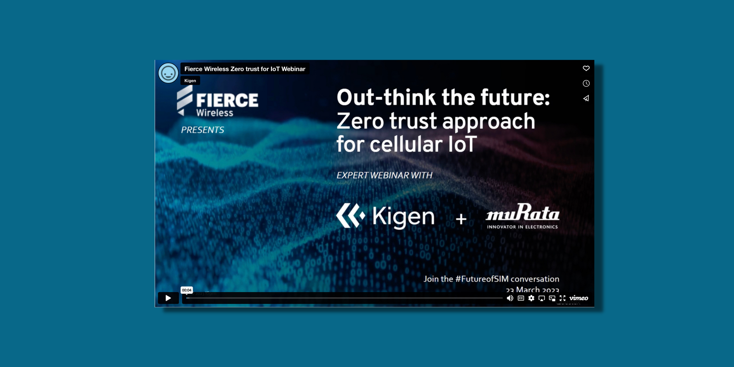 Kigen - Watch Now: Zero Trust approach for cellular IoT