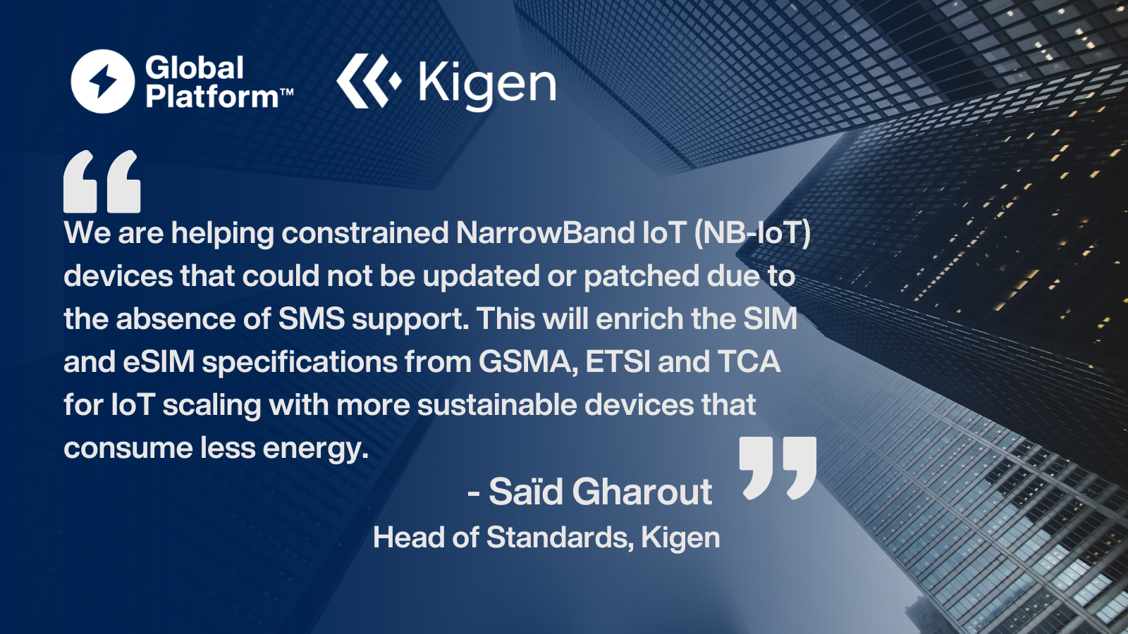 Kigen - CoAP Support for NB-IoT