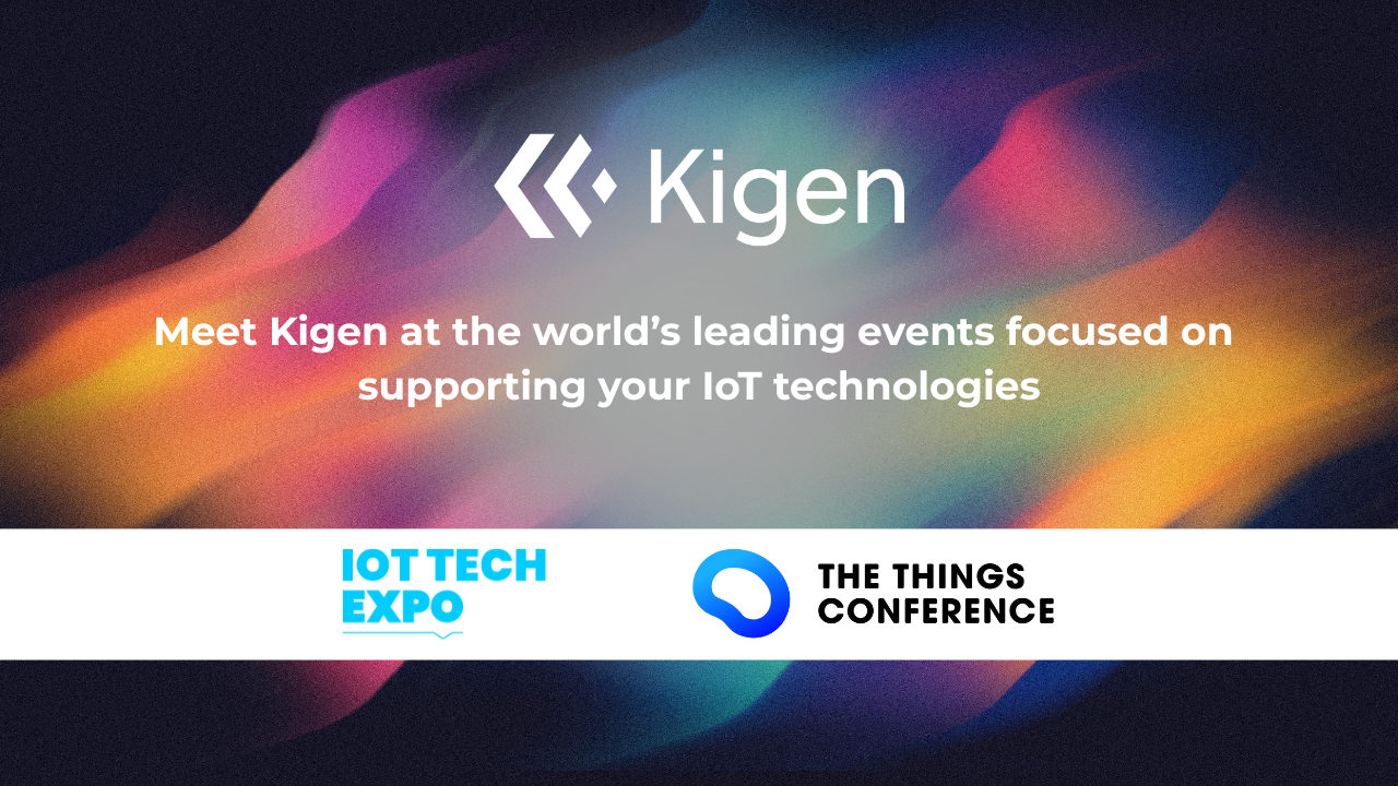 Kigen at leading IoT focused events this September in Amsterdam - Kigen